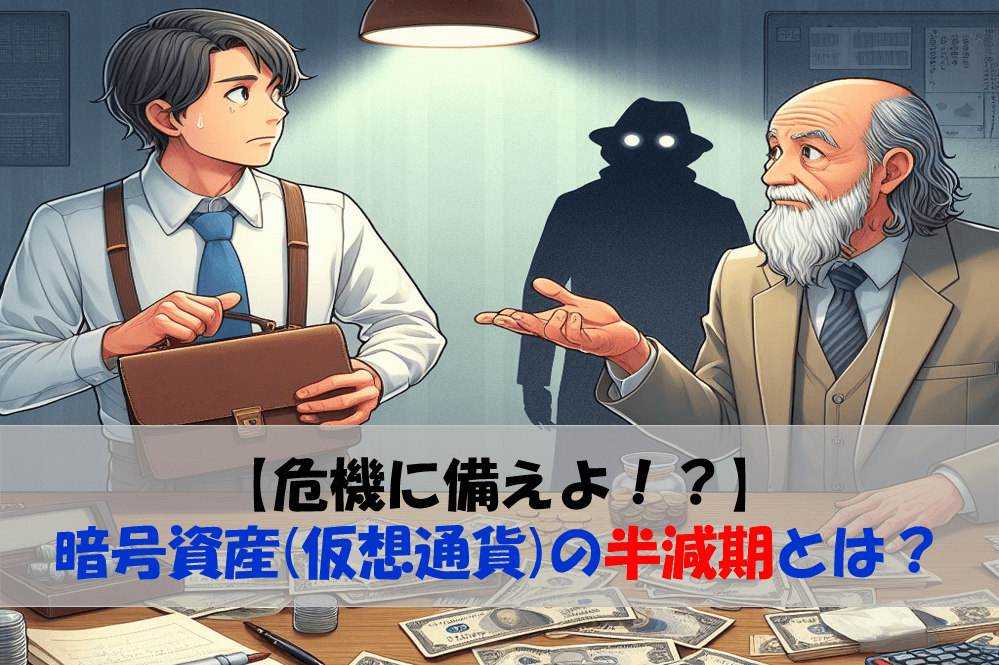 【危機に備えよ！？】暗号資産仮想通貨の半減期とは？